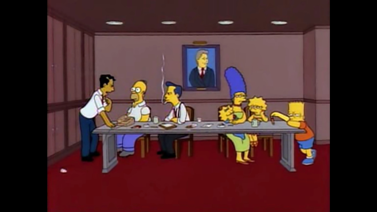 La Sainte Cène (Last supper) est reprise dans l'industrie du cinéma